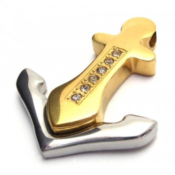 Anchor Titanium Pendant - Free Chain 18064-£100 - Titanium Jewellery UK