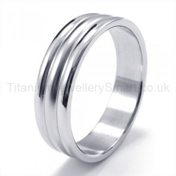 Pure Titanium Ring 19185-£74 - Titanium Jewellery UK