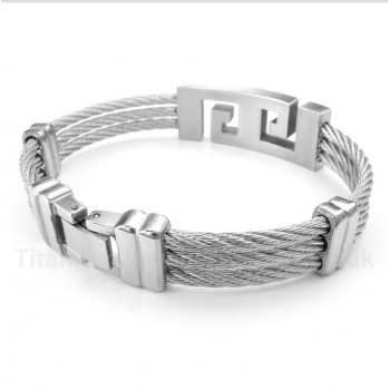 Titanium Cable Bracelet-£60 - Titanium Jewellery UK